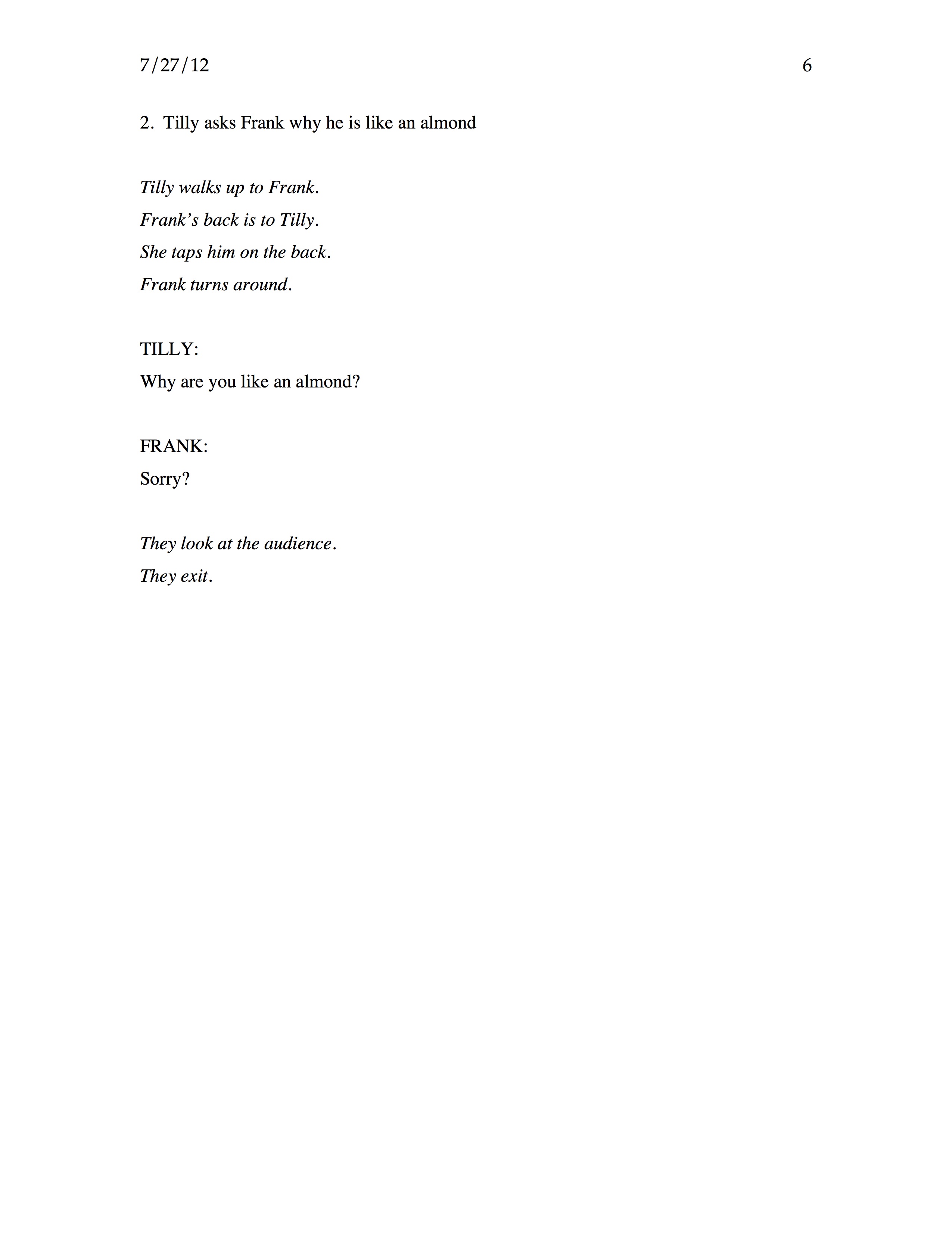 MELANCHOLY PLAY: a chamber musical | Plays | Sarah Ruhl